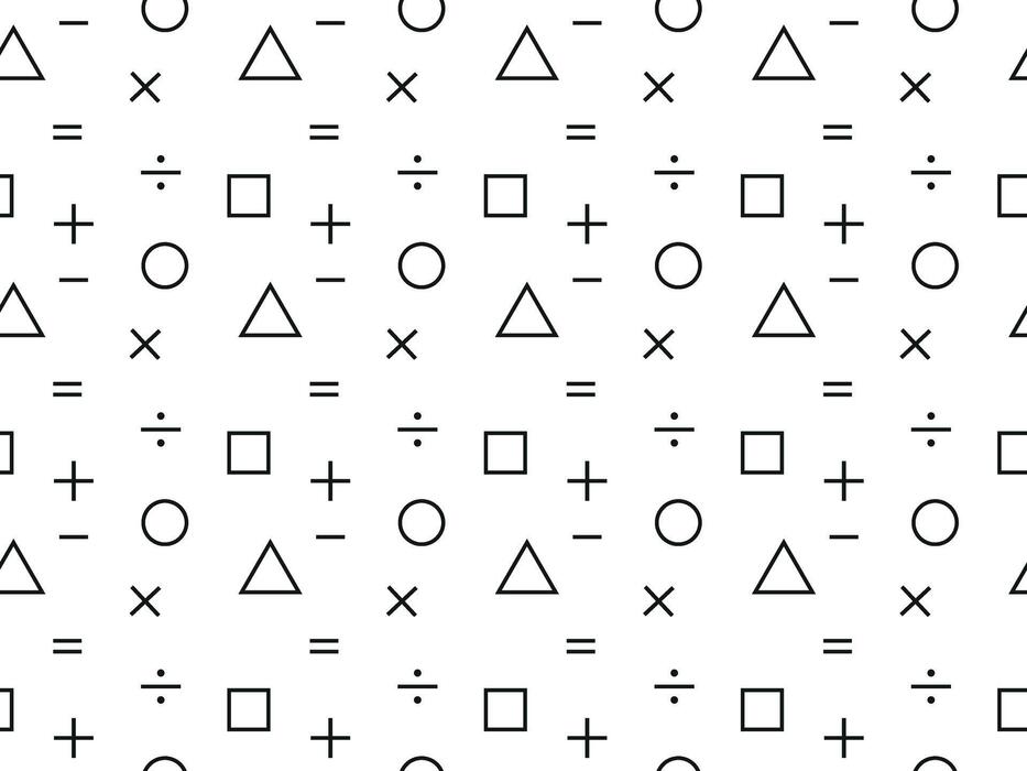 Math Symbols Pattern Vector Art, Icons, and Graphics for Free Download
