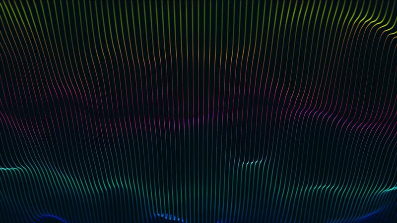 Abstract Dynamic Particle Wave Of Lines Futuristic Glowing Particle Lines Digital Background