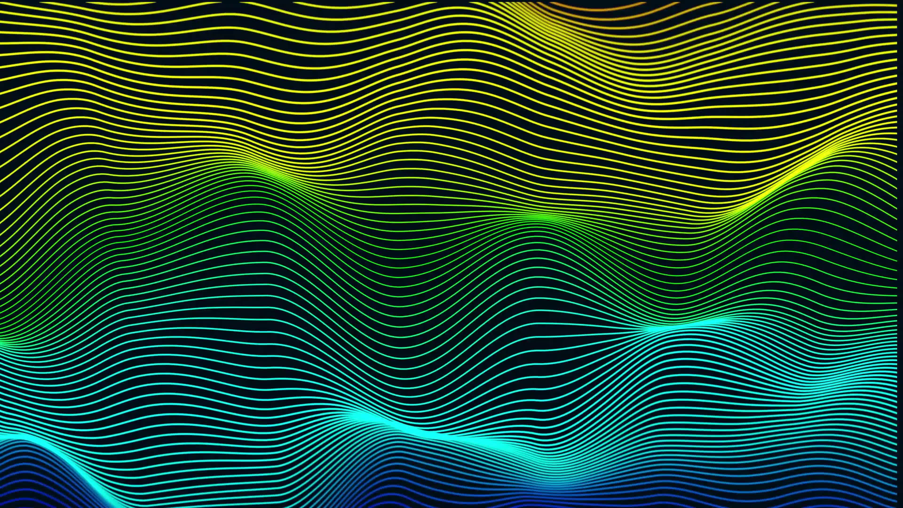 Abstract Dynamic Particle Wave Of Lines Futuristic Glowing Particle Lines Digital Background