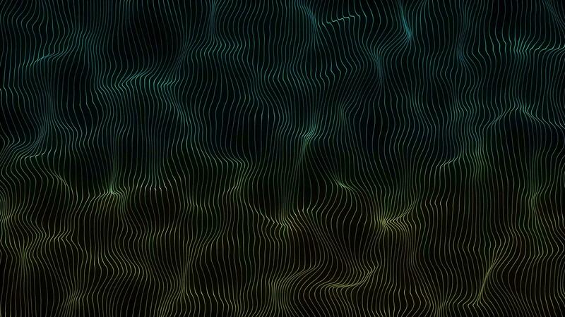 Abstract Dynamic Particle Wave Of Lines Futuristic Glowing Particle Lines Digital Background