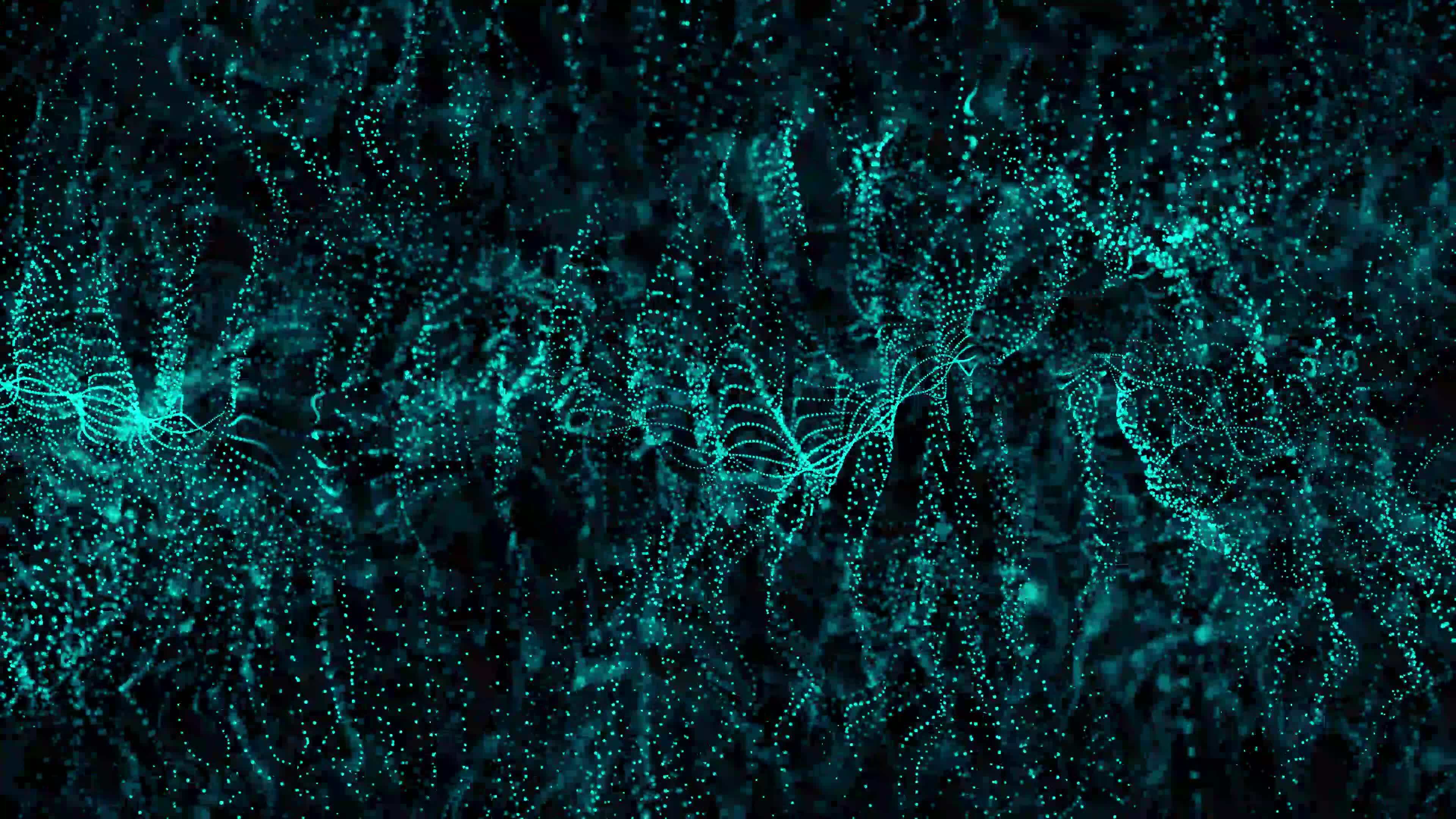 Abstract Dynamic Particle Wave Of Lines Futuristic Glowing Particle Lines Digital Background