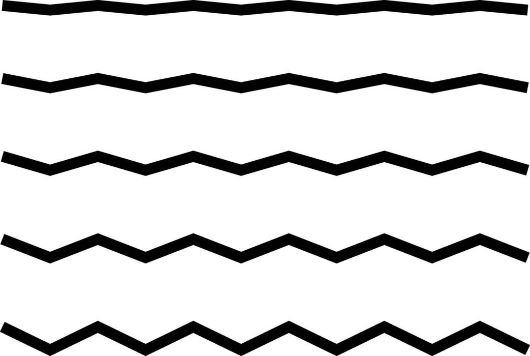 Zigzag Line Vector Art, Icons, and Graphics for Free Download