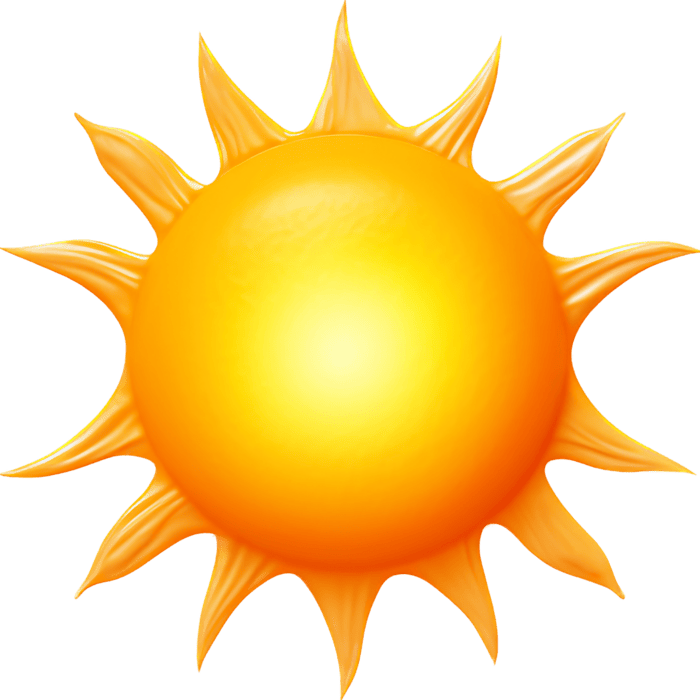 Sonne PNGs zum kostenlosen Download