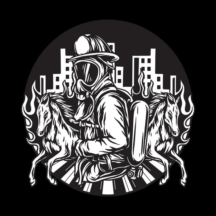 Fireman Crest Vector Art, Icons, and Graphics for Free Download