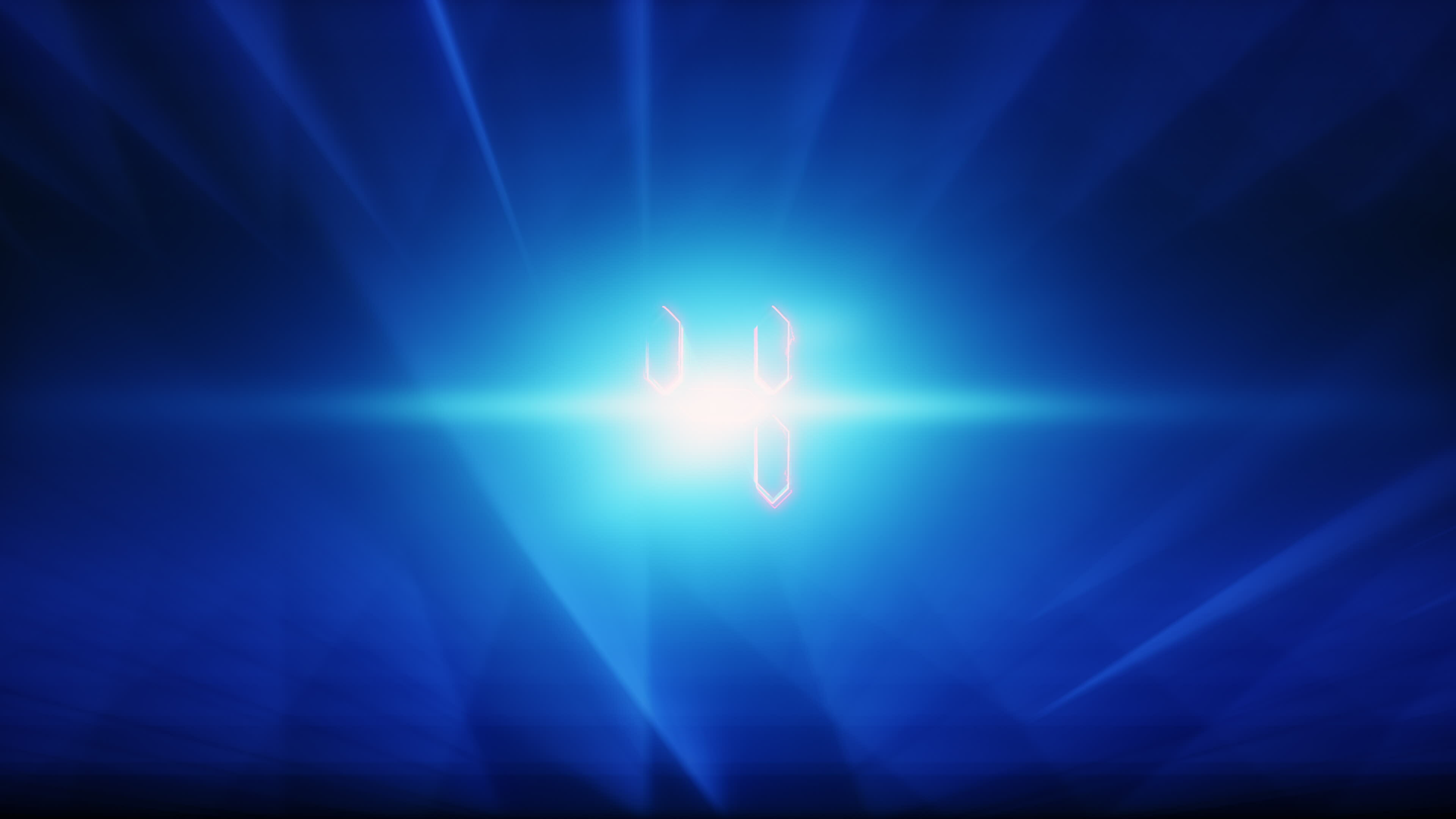 Five Seconds Countdown With Blue Digital Technology Animation Abstract 26764139 Stock Video At