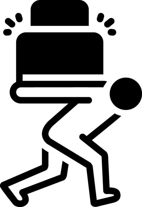 Manual Handling Icon Vector Art, Icons, and Graphics for Free Download