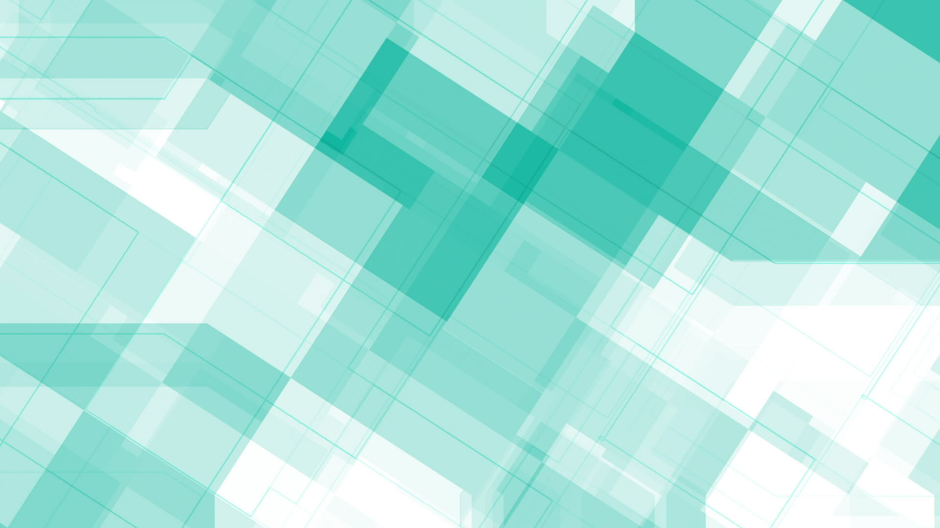 Abstract green geometric motion background with gently moving textured shapes and lines ...