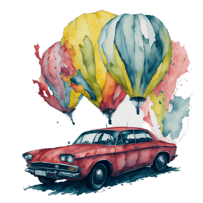 Car Watercolor PNGs for Free Download
