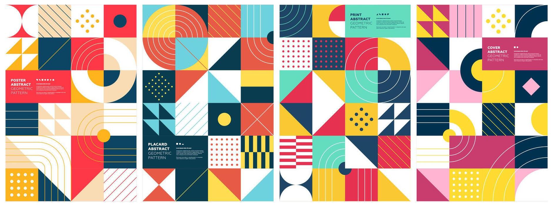 Abstract Geometric Pattern Artwork Vector Art Icons And Graphics For