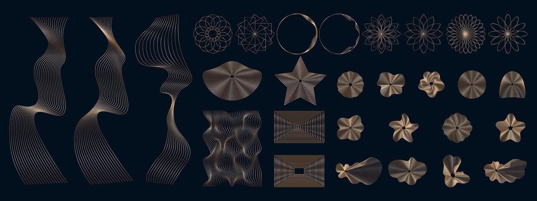 Parametric Pattern Vector Art, Icons, and Graphics for Free Download