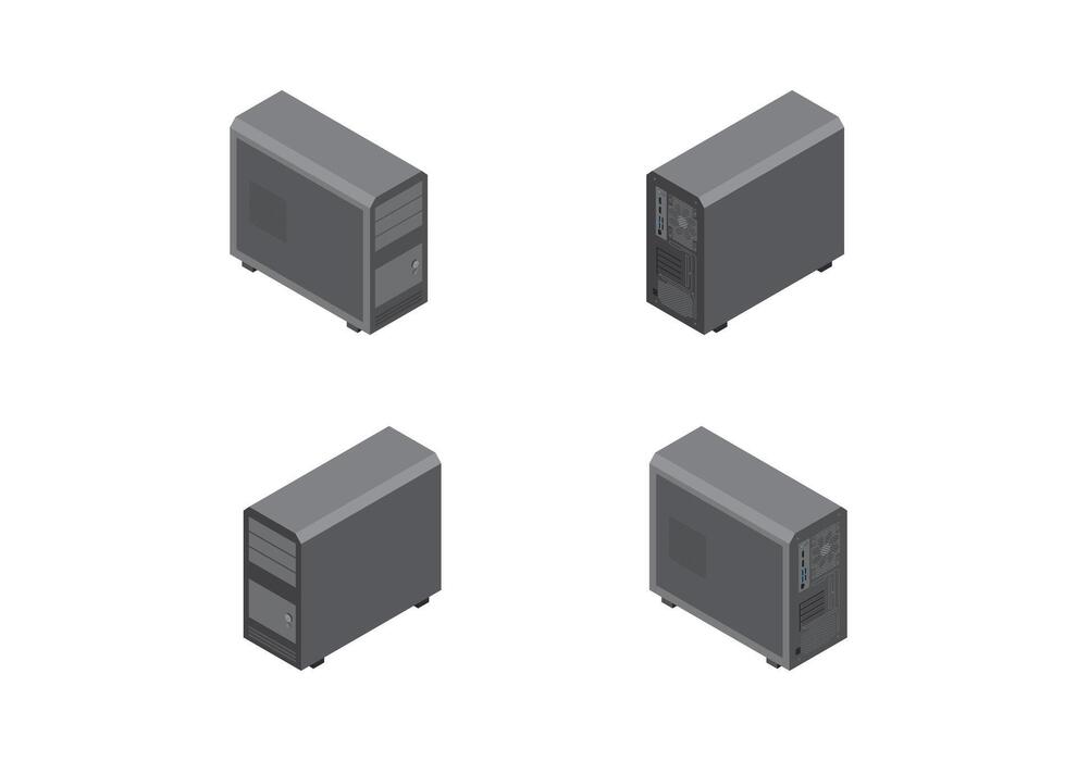 Pc Case Vector Art, Icons, and Graphics for Free Download