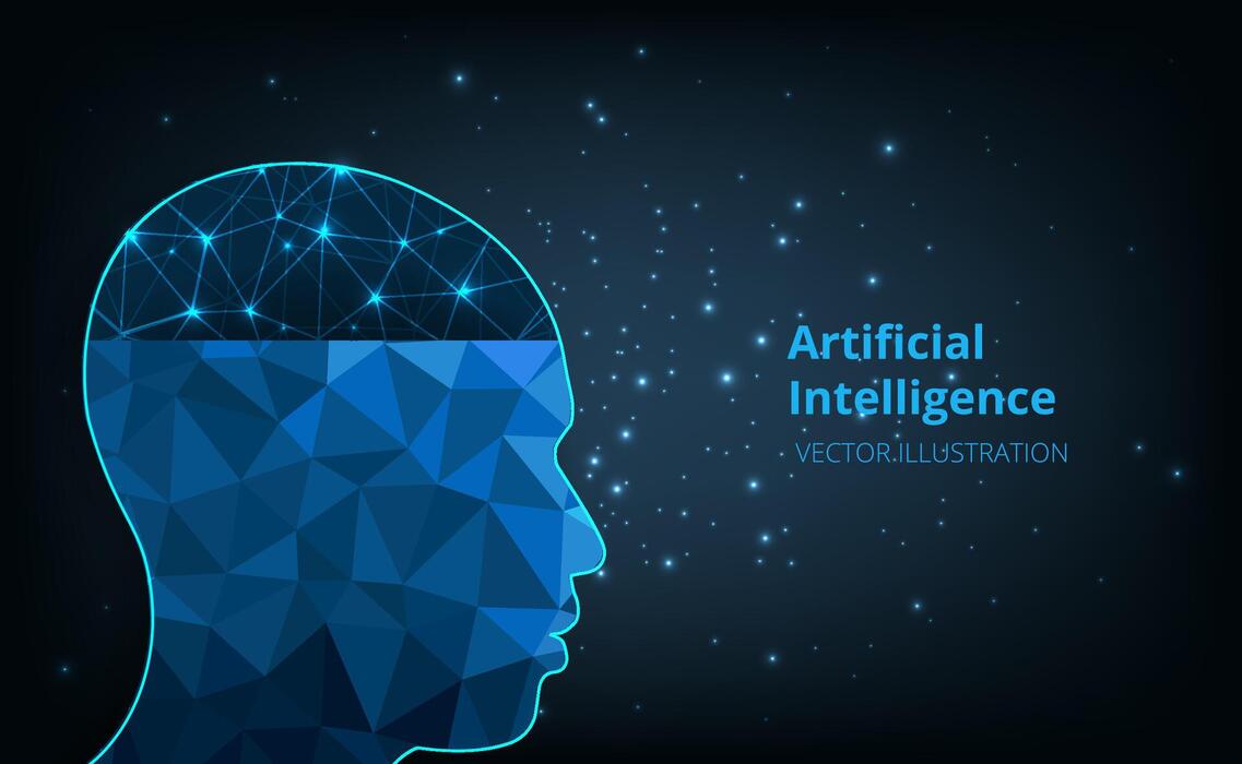 Artificial Intelligence Brain Vector Art, Icons, and Graphics for Free ...