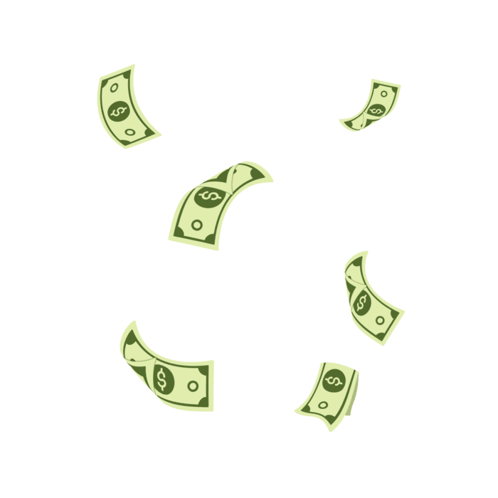 Flying Money PNGs for Free Download