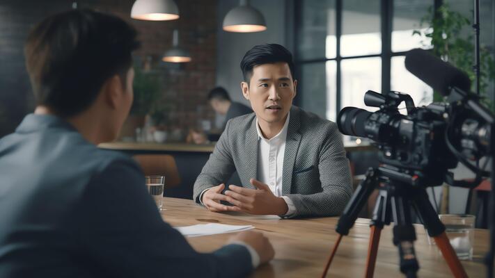 Interview Stock Photos, Images and Backgrounds for Free Download