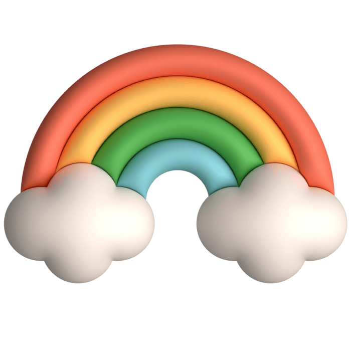 Rainbow Cartoon PNGs for Free Download