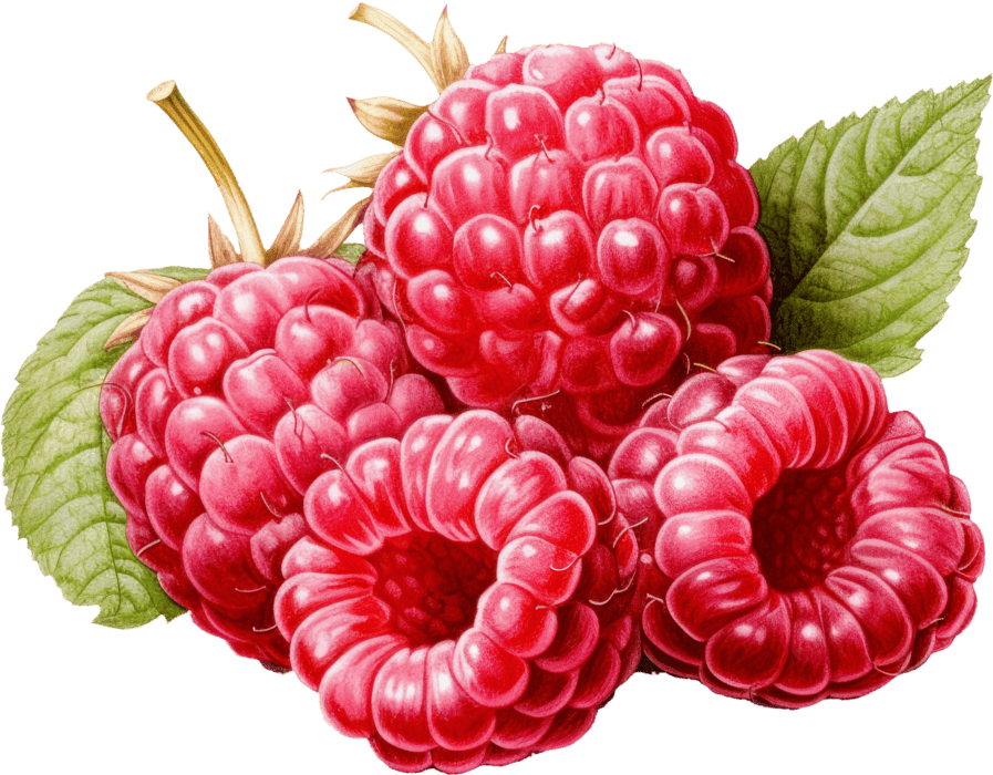 Raspberry Illustration PNGs for Free Download
