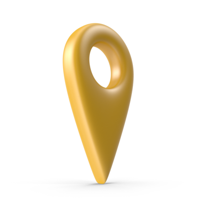 Golden Location Icon PNGs for Free Download