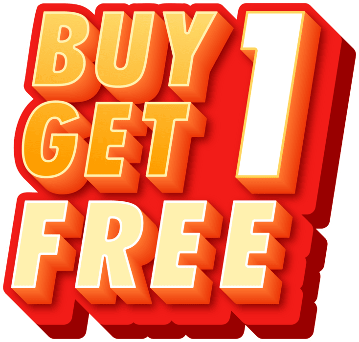 Buy 1 Get 1 PNGs for Free Download