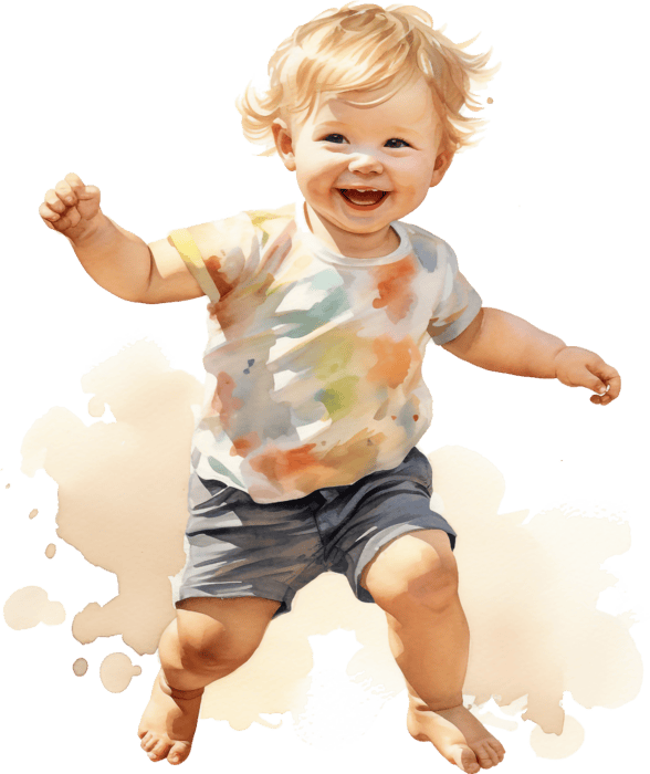 Watercolor Children PNGs for Free Download