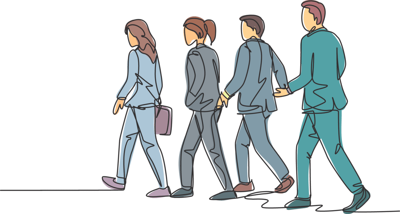 Group Walking PNGs for Free Download