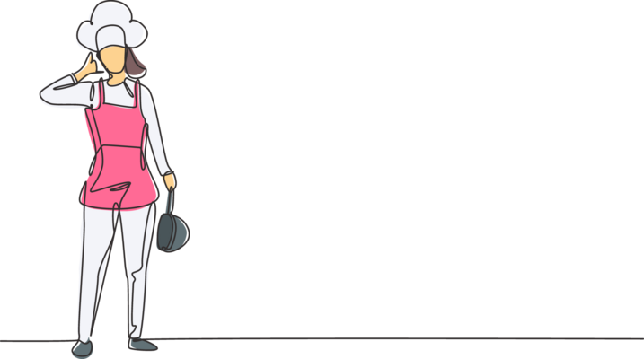 Chef Girl Cartoon Pngs For Free Download