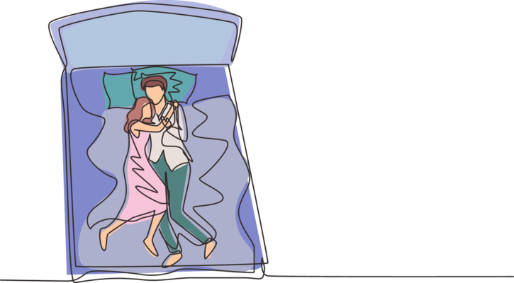 Couple In Bed Pngs For Free Download