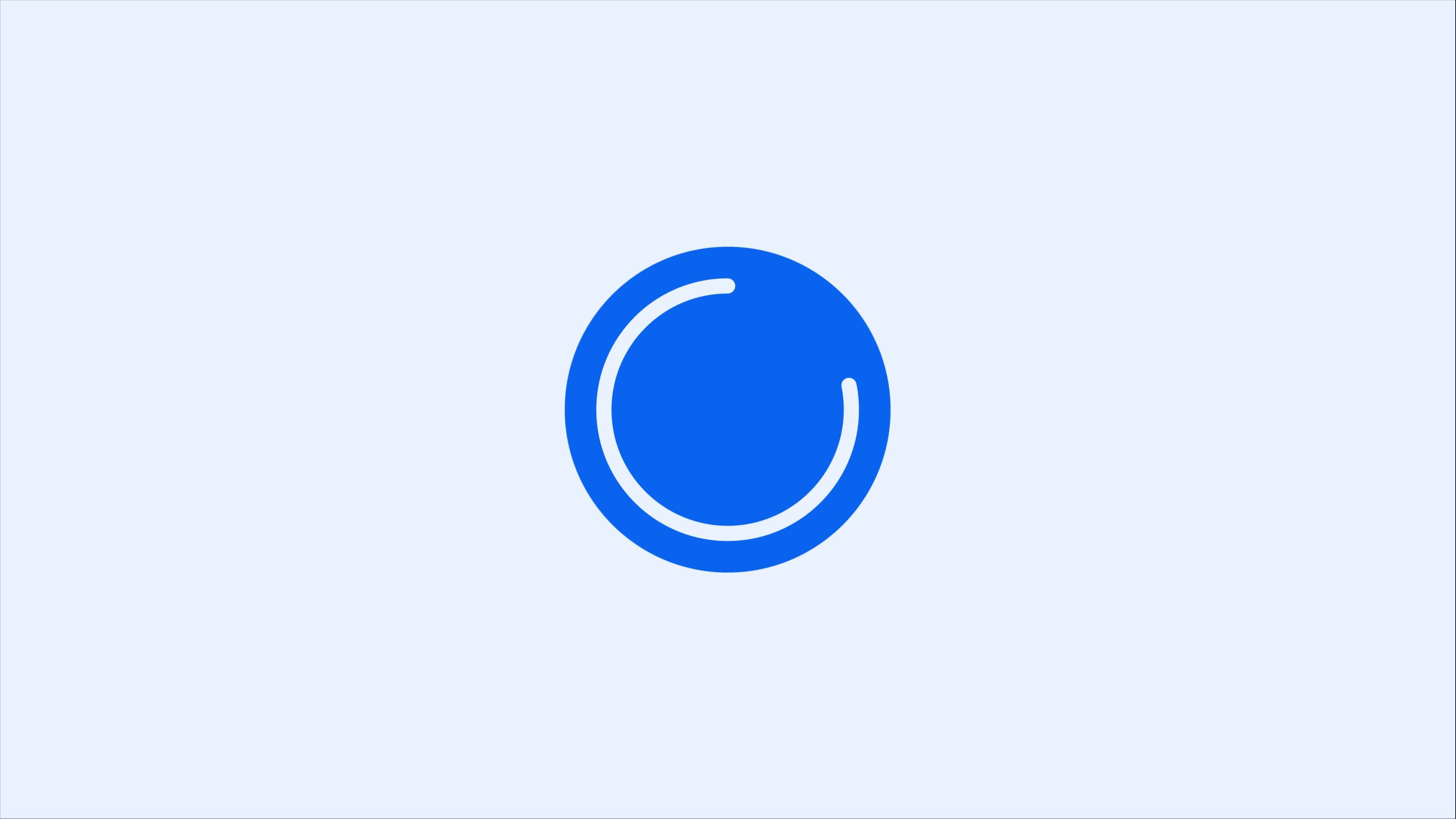 simple pulsing download animation video footage illustration flat ...