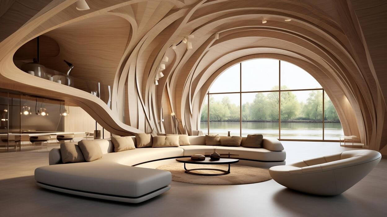 Abstract Form Interior Design