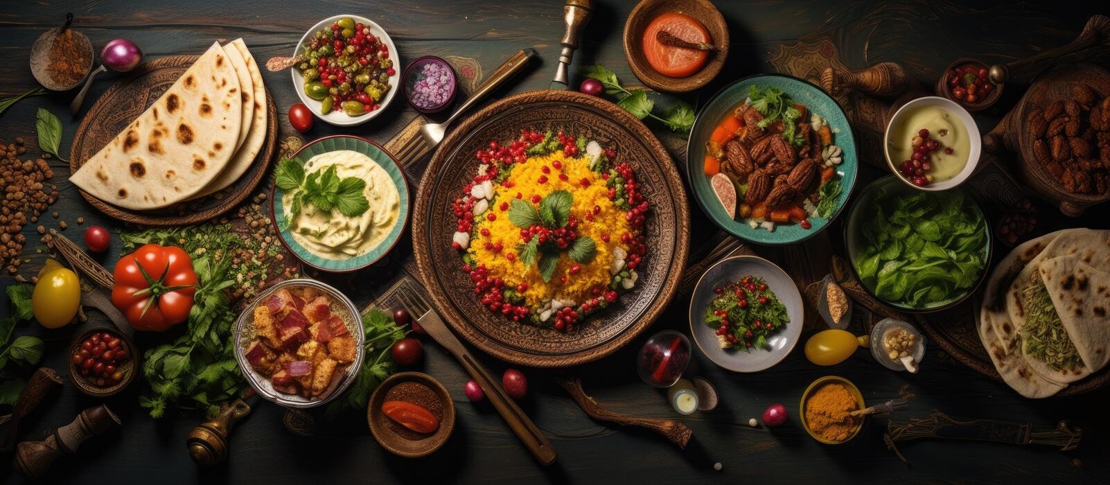 Arabic Food Stock Photos, Images and Backgrounds for Free Download