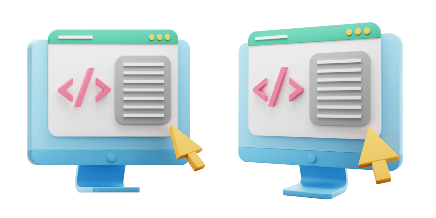 Web Development 3d Icon PNGs for Free Download