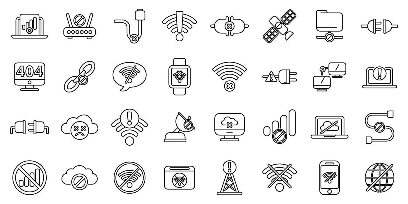 Connection Lost Vector Art Icons And Graphics For Free Download