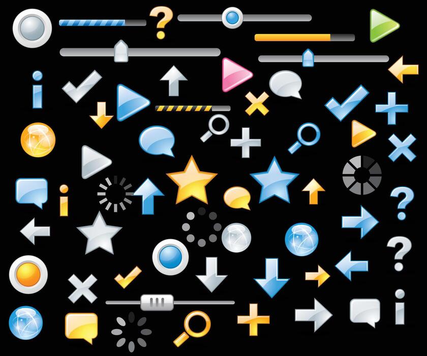 Toolbar Icons Vector Art, Icons, and Graphics for Free Download