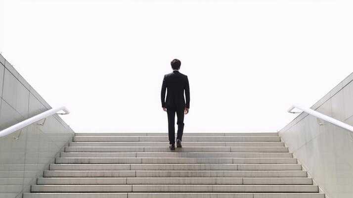 Walking Down Stairs Stock Photos, Images and Backgrounds for Free Download