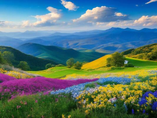 Colorful Landscape Stock Photos, Images and Backgrounds for Free Download