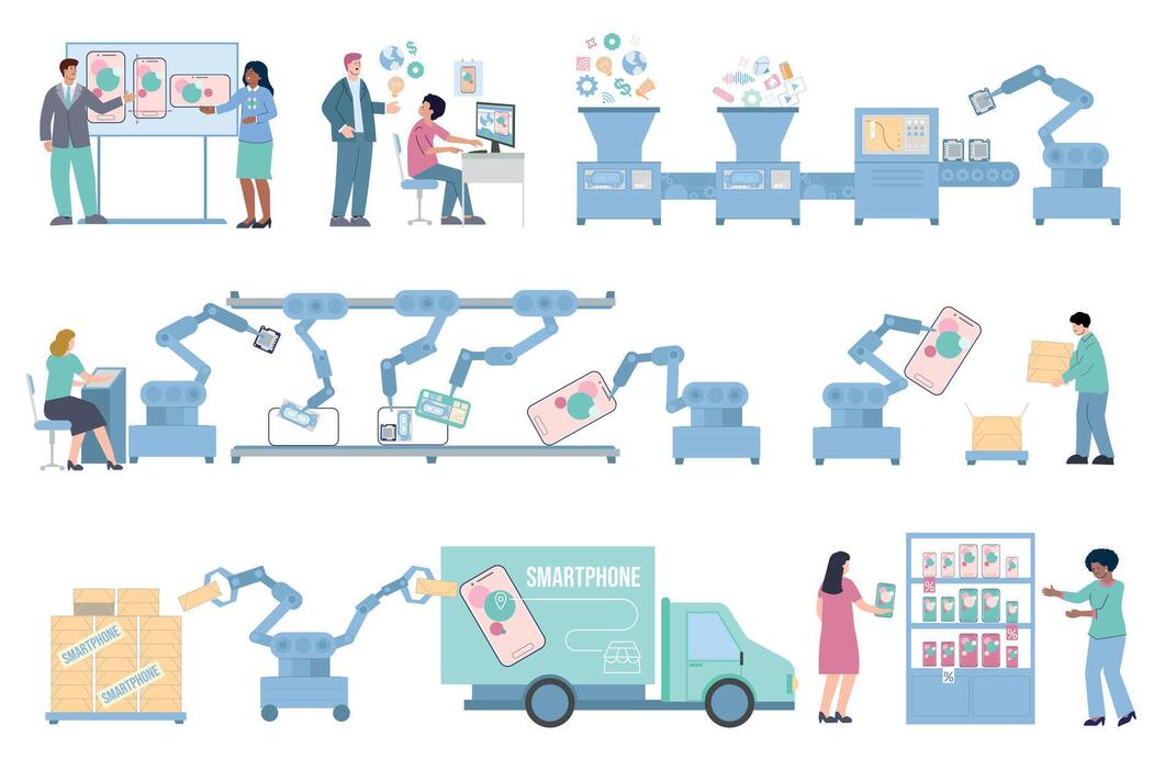 Smart Automation Vector Art Icons And Graphics For Free Download