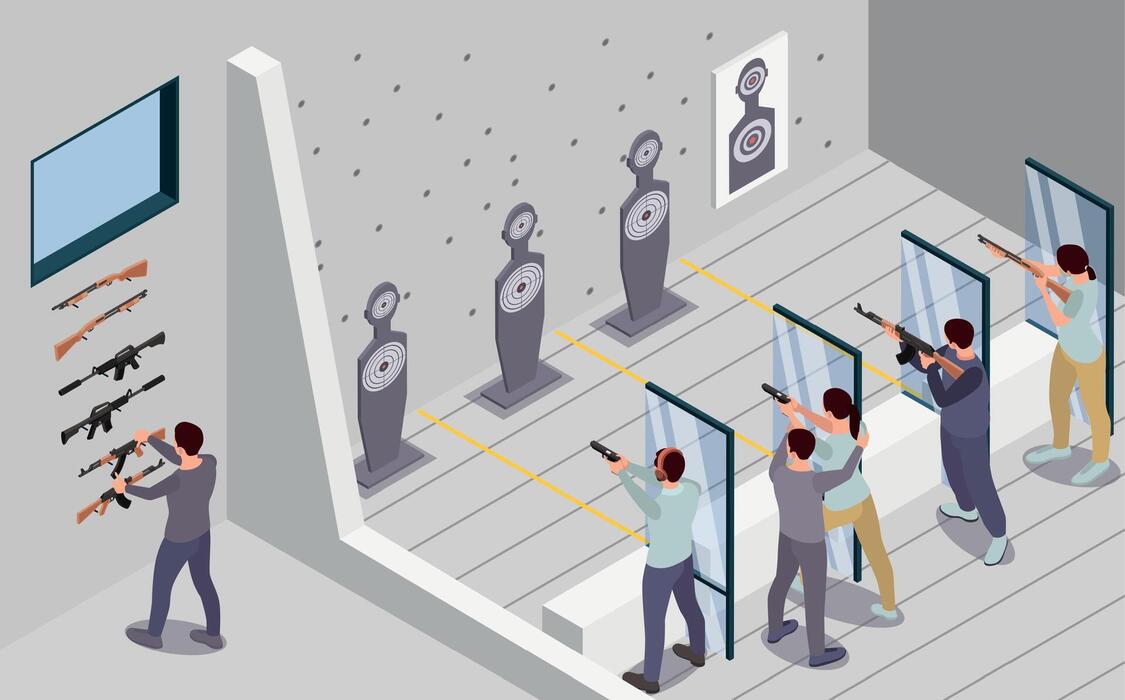 Firing Range Vector Art, Icons, and Graphics for Free Download