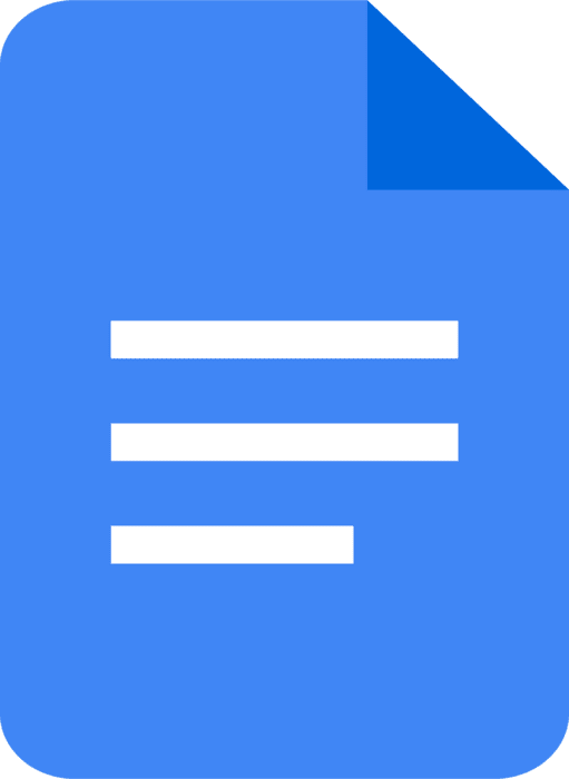 Google Docs Icon PNGs for Free Download