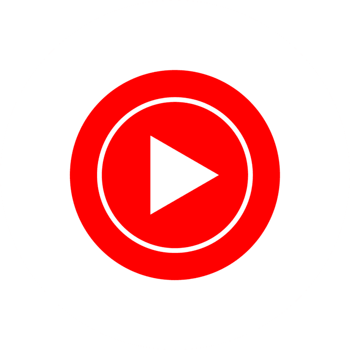 Youtube Music Logo PNGs for Free Download