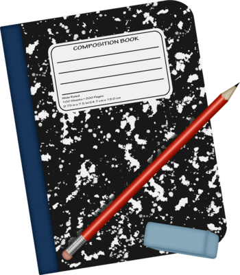 Composition Book PNGs for Free Download
