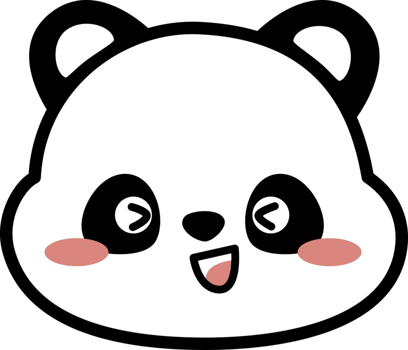 Panda Face PNGs for Free Download
