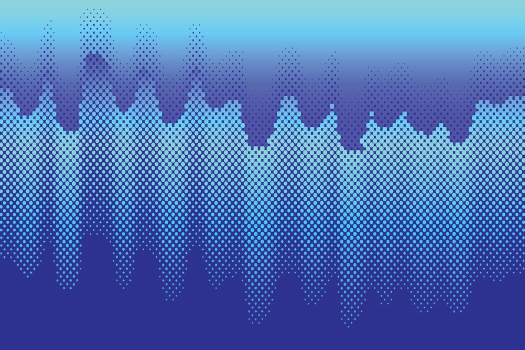 Halftone Wave Pattern Vector Art Icons And Graphics For Free Download