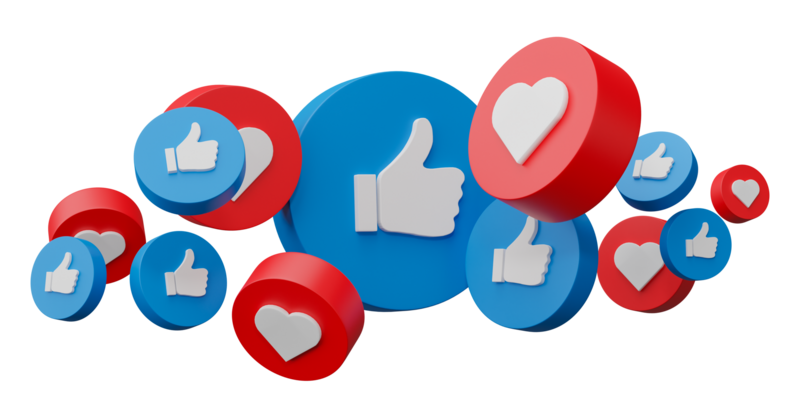 3d Social Media Icons Pngs For Free Download