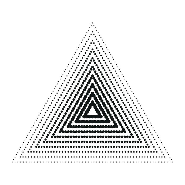 Triangle Halftone Vector Art, Icons, and Graphics for Free Download