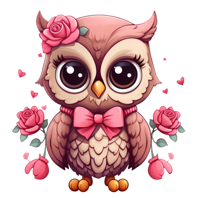 Its A Girl Owl Clip Art