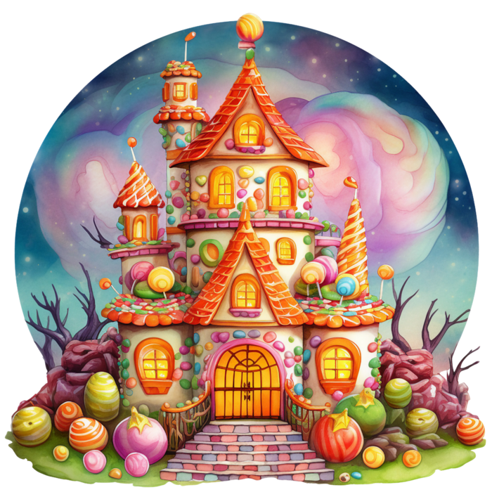 Candy House PNGs for Free Download