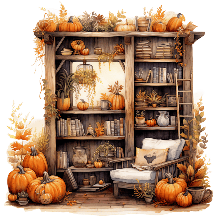 Cozy Autumn PNGs for Free Download