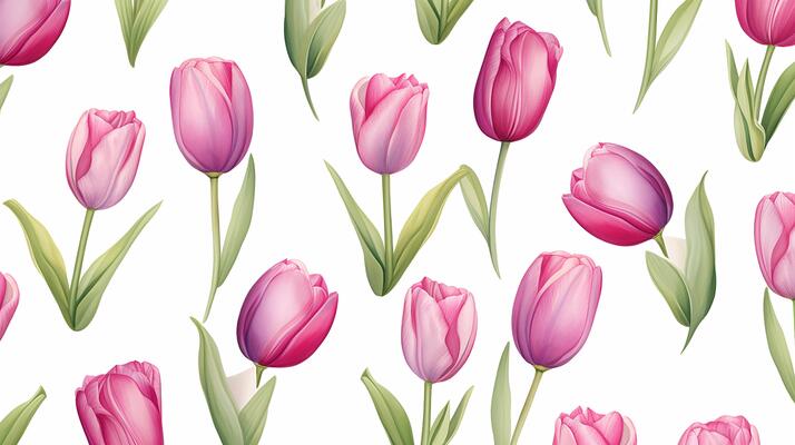 Tulip Seamless Pattern Stock Photos, Images and Backgrounds for Free ...