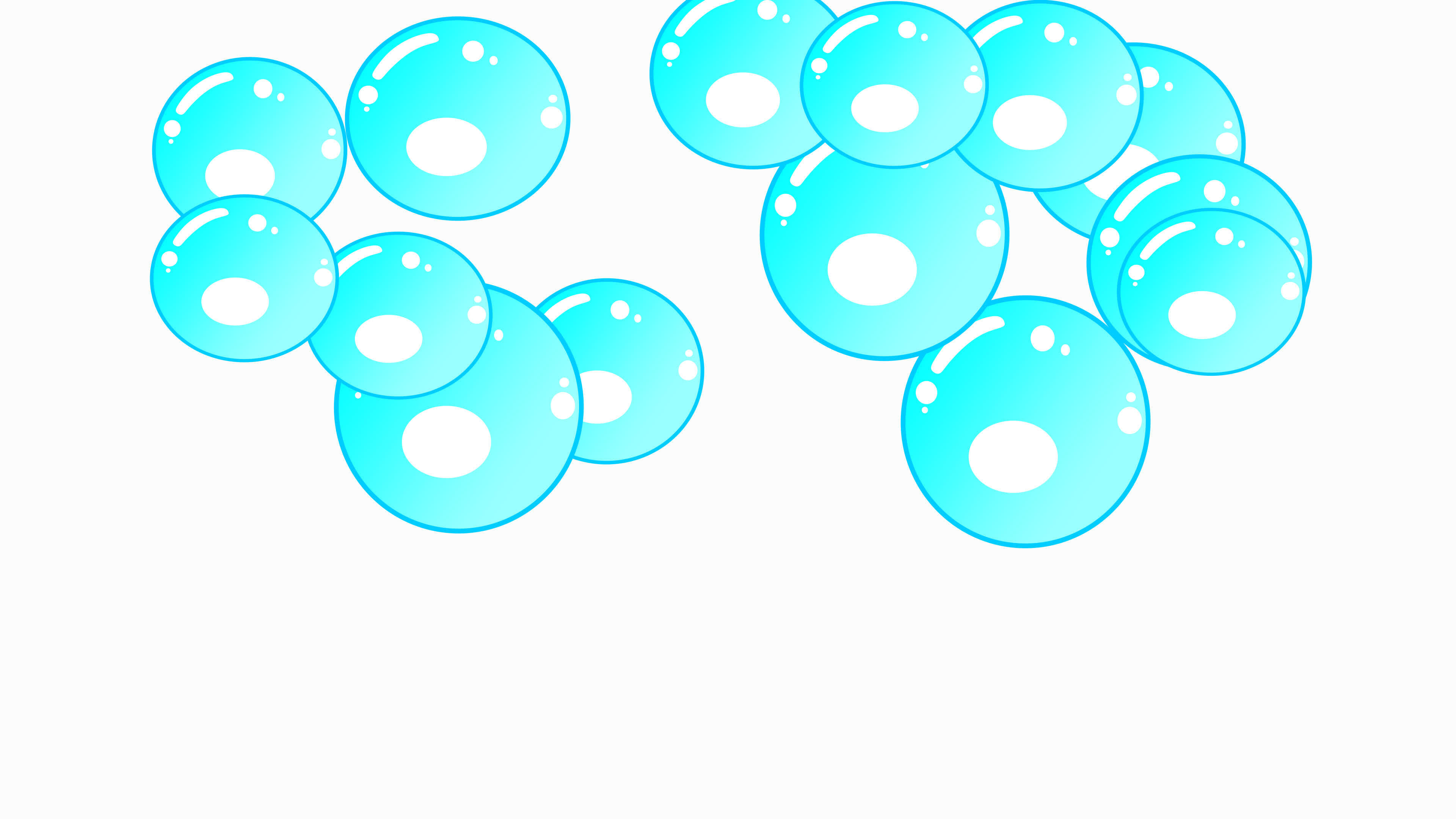 bubbles footage animation isolated on white background 27289422 Stock Video at Vecteezy