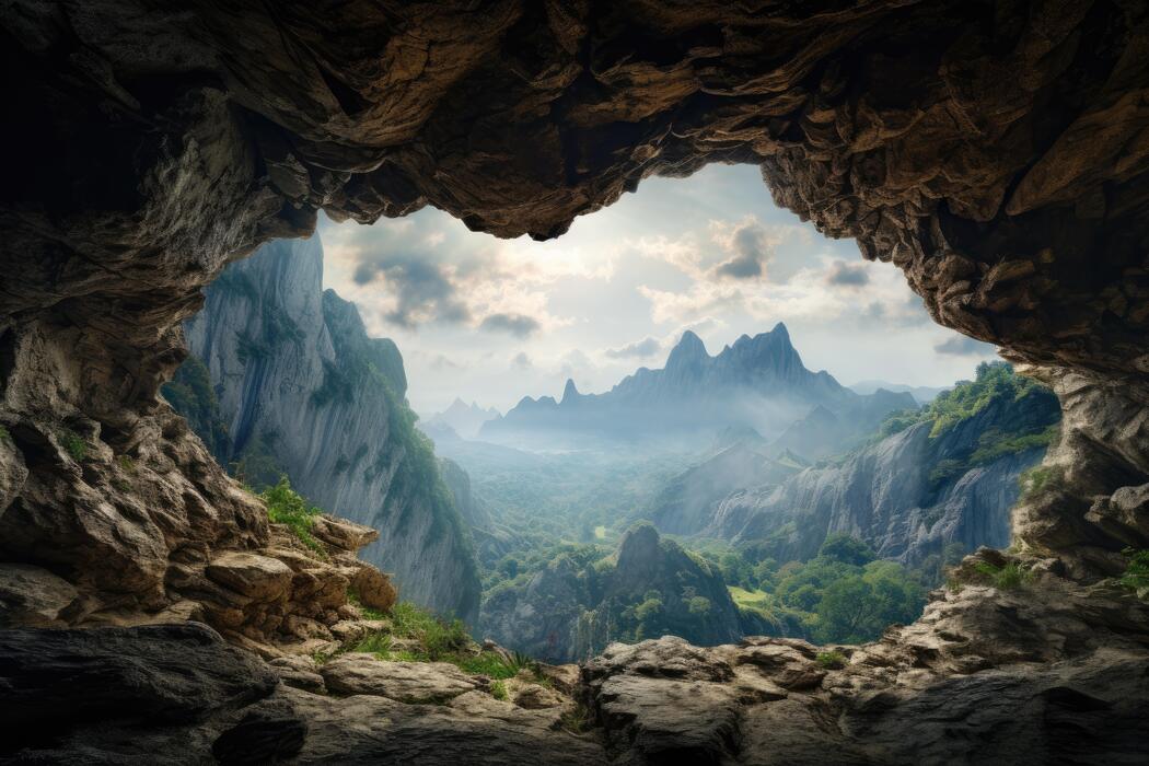 Cave Landscape Stock Photos, Images and Backgrounds for Free Download
