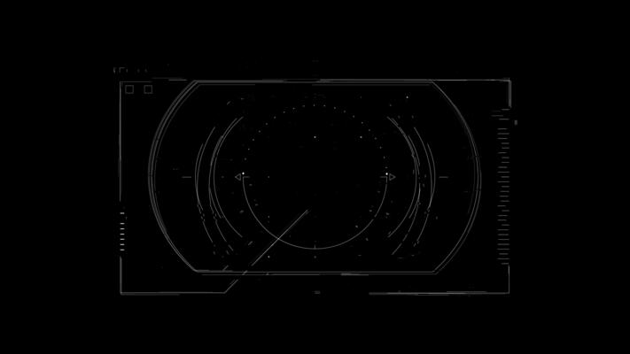 Futuristic Hud Animation Stock Video Footage for Free Download